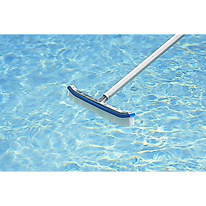 Poolmaster 17-1/2-Inch Aluminum Swimming Pool Brush, Essential Collection