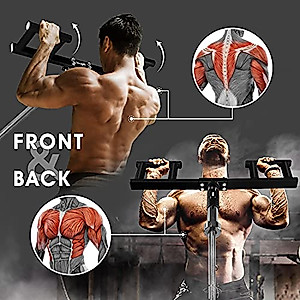 Yes4All Viking Press Attachment/Landmine Attachment for Barbell – Great Landmine Exercise Equipment for 2-Inch Olympic Barbell