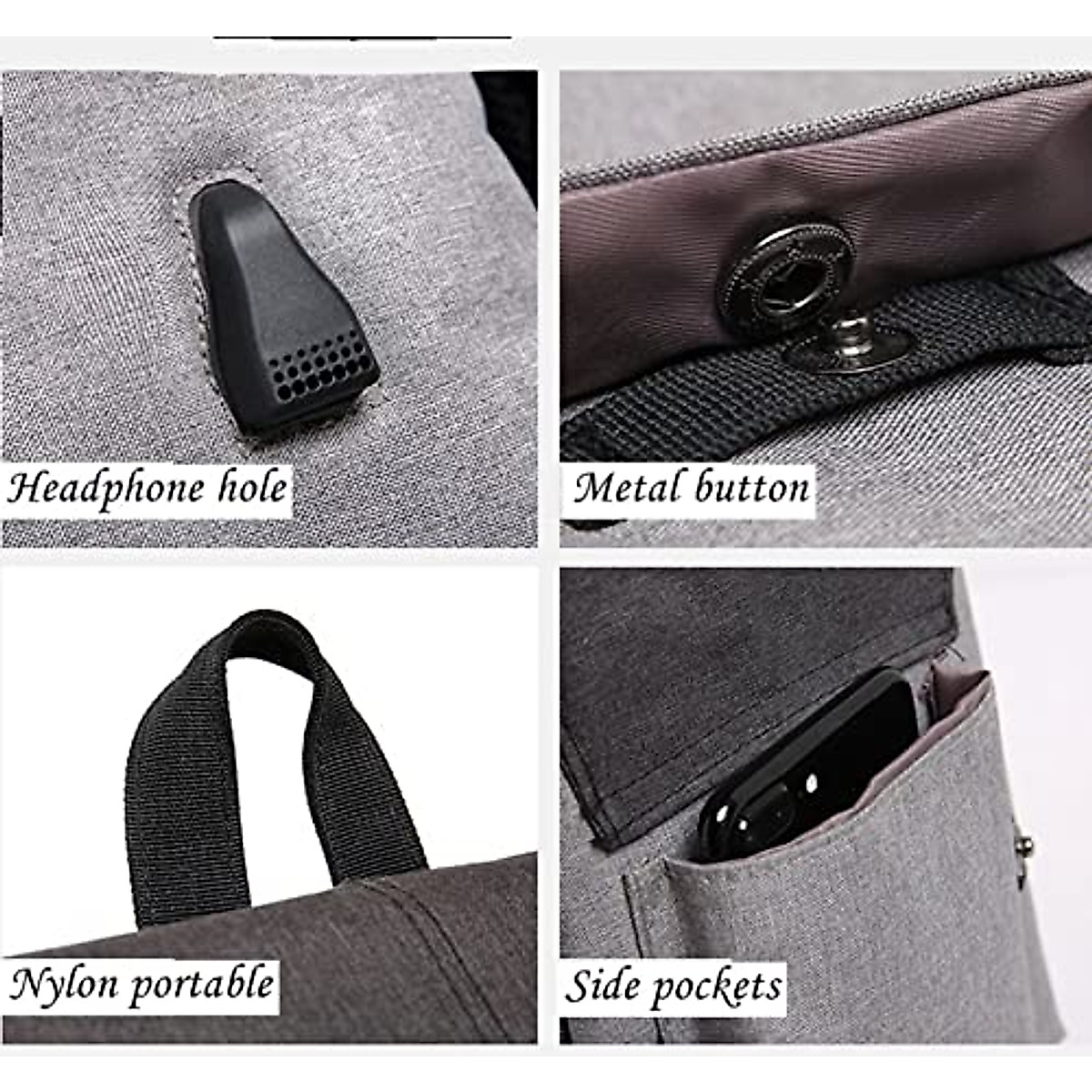 FROIBHATG NASA,Space Agency，astronaut，teenagers, USB computer bag, men and women, backpacks