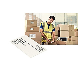 Leitz 70130001 Icon Intelligent Cut Paper Label Cartridge, Large Shipping Label Size, 225 Labels, 102 mm x 59 mm - White