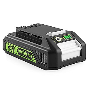 ANTRobut 24V 3.0Ah Replacement for Greenworks 24V Battery 29842 29852 BAG708 BAG711 Compatible with Greenworks 24V Cordless Tools 20352 22232 2508302