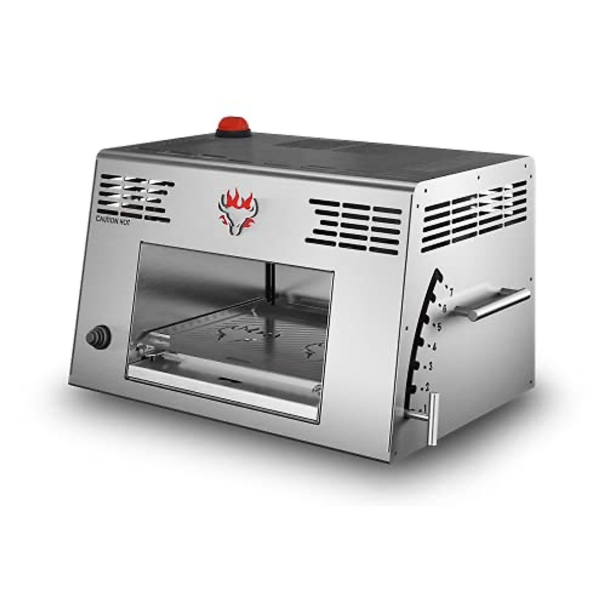 Schwank 1500°F Portable Infrared Grill, Stainless Steel, Propane (LP), Made in USA