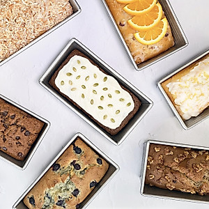 USA Pan Nonstick Standard Bread Loaf Pan, 1 Pound, Aluminized Steel