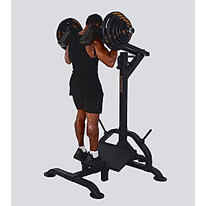 Powertec Fitness Levergym Squat/Calf, Black