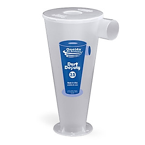 Oneida Air Systems Dust Deputy 2.5 DIY Cyclone Separator XL: Highest CFM Collector for Wet/Dry Shop Vacuums (DD 2.5 DIY)