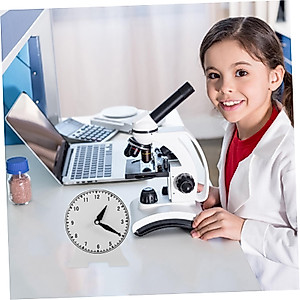 ULTECHNOVO 1pc Clock Model Clocks Brain Toy Toys for Learning to Tell Time Tools Desktop Clock Puzzle Toy Clock Props Tabletop Clock Plastic Learning Bell Concise Student
