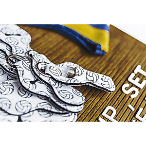 Daisy Lane Gift for Team Player Keychain - Set of 12 (Volleyball)