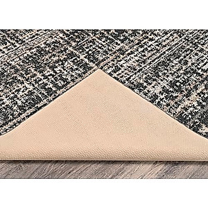 Garland Rug Rumba 9 ft. x 12 ft. Area Rug Cinder Gray/Earth Tone