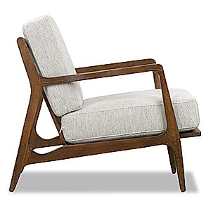 POLY & BARK Verity Lounge Chair, Bright Ash