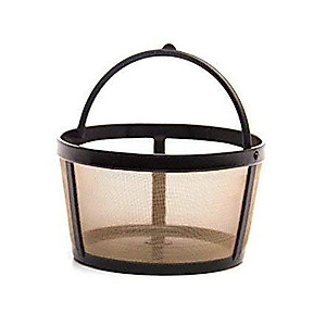 GoldTone Reusable 4 Cup Basket Mr. Coffee Replacement Coffee Filter with Mesh Bottom - Mr. Coffee Permanent Coffee Filter for Mr. Coffee Maker and Brewer - 2 PACK