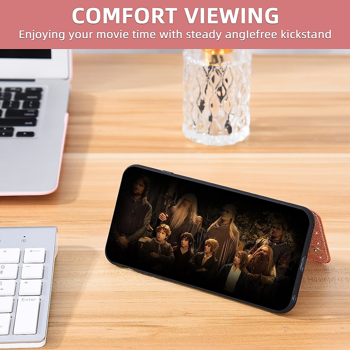 Asuwish Phone Case for Huawei Y7 2019/Y7 Prime 2019/7Y Pro Wallet Cover with Screen Protector and Card Holder Stand Bling Glitter Leather Cell Accessories Hawaii Enjoy 9 Dub-LX3 Women Girls Rose Gold