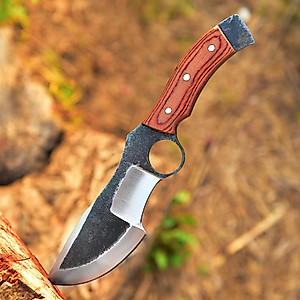 Poshland TR-2153 Custom Handmade high Carbon Steel Tracker Knife - …