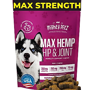 MAX Urinary Tract Support + MAX Hemp Hip & Joint Support for Dogs