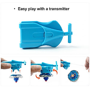 Magicmode Metal Spinning Top Stainless Steel Precision Gyroscope Anti-Gravity Spinner Top Perfect Balance Desktop Toy, Unique Gift for Kids/Adults