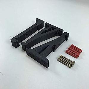 3D Cabin PS5 Wall Mount Wall Bracket Holder Stand for Play Station 5 Disc Triple Support Any Orientation White Left