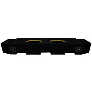 Compatible with Chevy Avalanche or Cadillac Escalade EXT 2002-2013 Dual 12" Subwoofer Behind Seat Sub Box Speaker Enclosure