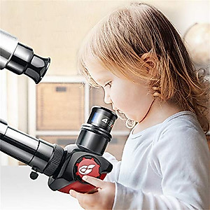 Astronomy Telescope for Kids Adults Beginners,50mm Aperture Astronomical Telescope Refractor Tripod Finder for Camping And Stargazing,Observe Moon and Planet in The Wild, Best Telescope Gift (Silver)