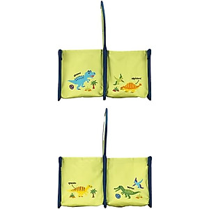 Skater ZBX1-A Anywhere Storage Box, Portable, Organization, Includes Handles, Dinosaurus, Pictures, Trinket Storage, Storage Case