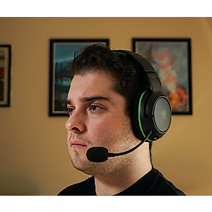 Microphone Replacement for Razer Kaira Pro Wireless Gaming Headset, Omnidirectional Detachable Mic Boom Works on Xbox One, Xbox Series X & S, PS5, PS4, PC, Mac