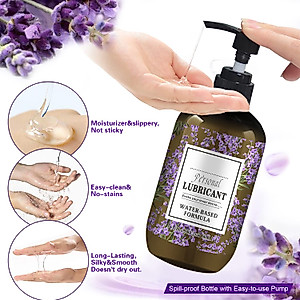 Lube Lubrication for Sex for Couples,10 Fl Oz Personal Lubrication Water Based Lube Super Slick/Long Lasting/Hypoallergenic,Premium Lubricant for Women for Sex