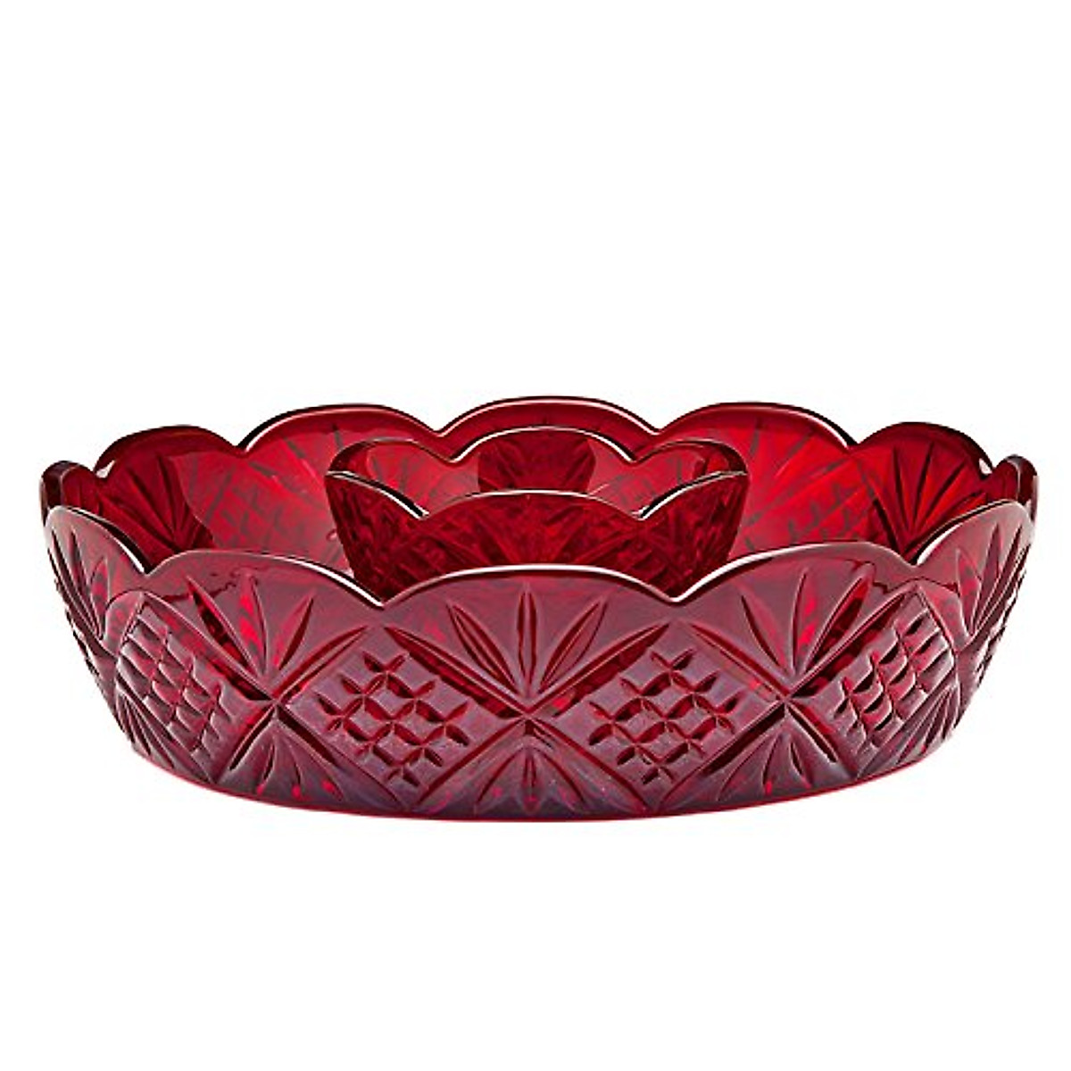 Dublin Mini Crystal Chip and Dip Tray