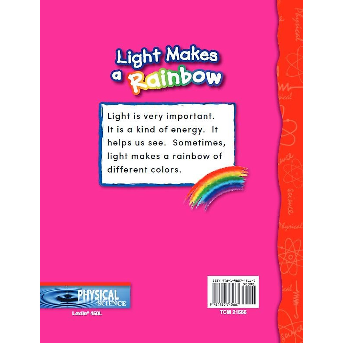 Light Makes a Rainbow (Science Readers: Content and Literacy)