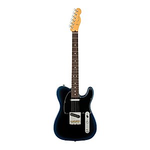 Fender 6 String Solid-Body Electric Guitar, Right, Dark Knight (0113940761)