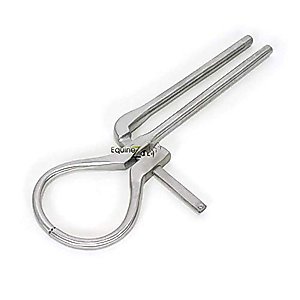 Equinez Tools Adjustable Hoof Tester Veterinary Surgical Instruments S,Steel, Farrier Horse