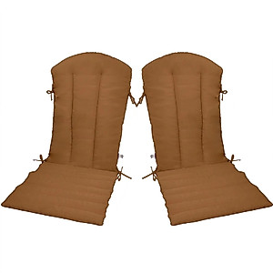 Adironack Chair Cushions Indoor Outdoor Furniture Cushions Patio Seating Cushions Light Coffee