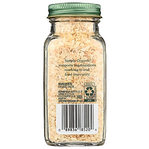 Simply Organic Onion White Minced ORGANIC 2.21 oz. Bottle - 3PC