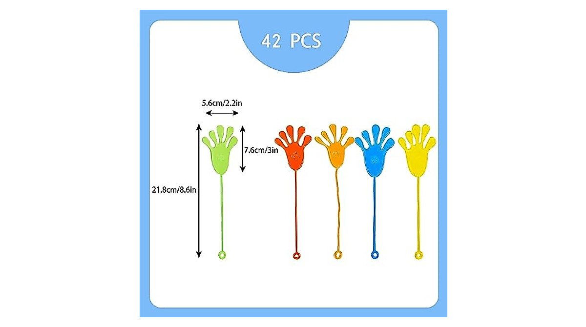 Fun Sticky Hands Toys for Kids - 42pcs Party Favors