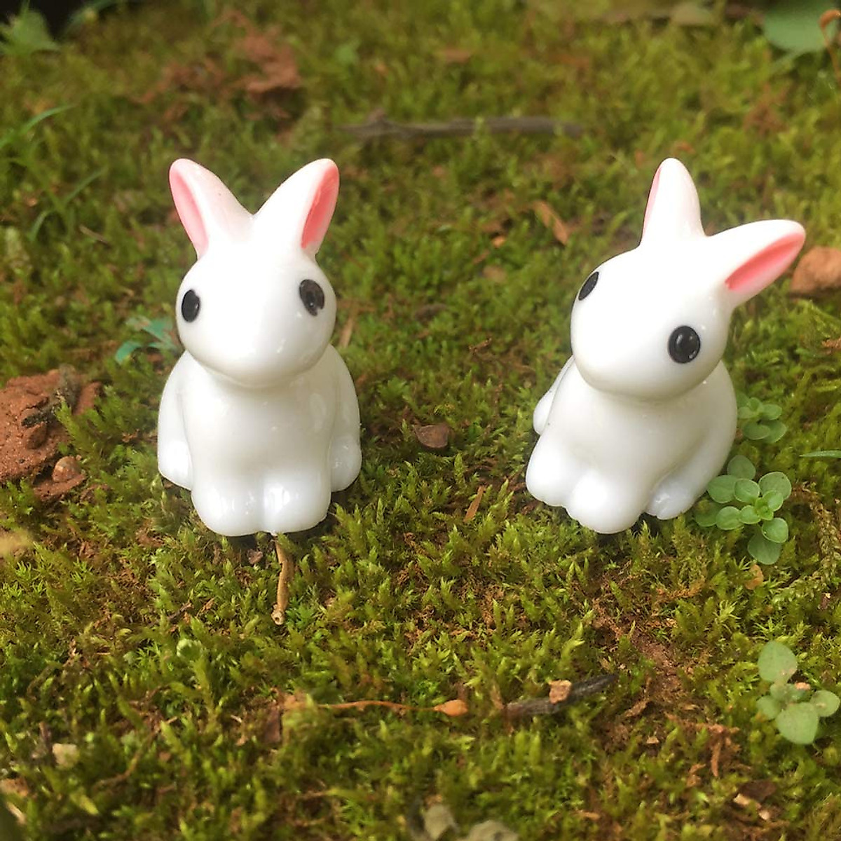 20pcs Collection White Miniature