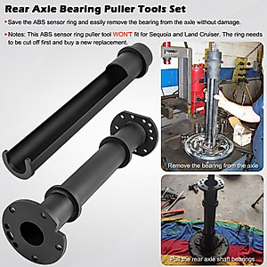 09521-25011 Rear Axle Shaft Bearing Puller Tools Set for Toyota Trucks, Fits for Frontier 2005-2017/for Xterra 2015-2017/for Suzuki Equator 2009-2012/for Tacoma 1995-2016/for Land Cruiser 1998-2008