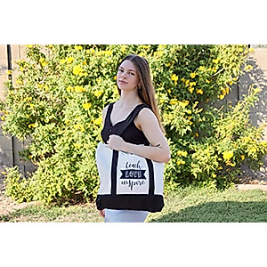 ECOHIP 2 Pack Totes Bag Teacher Appreciation Gifts for Women Christmas