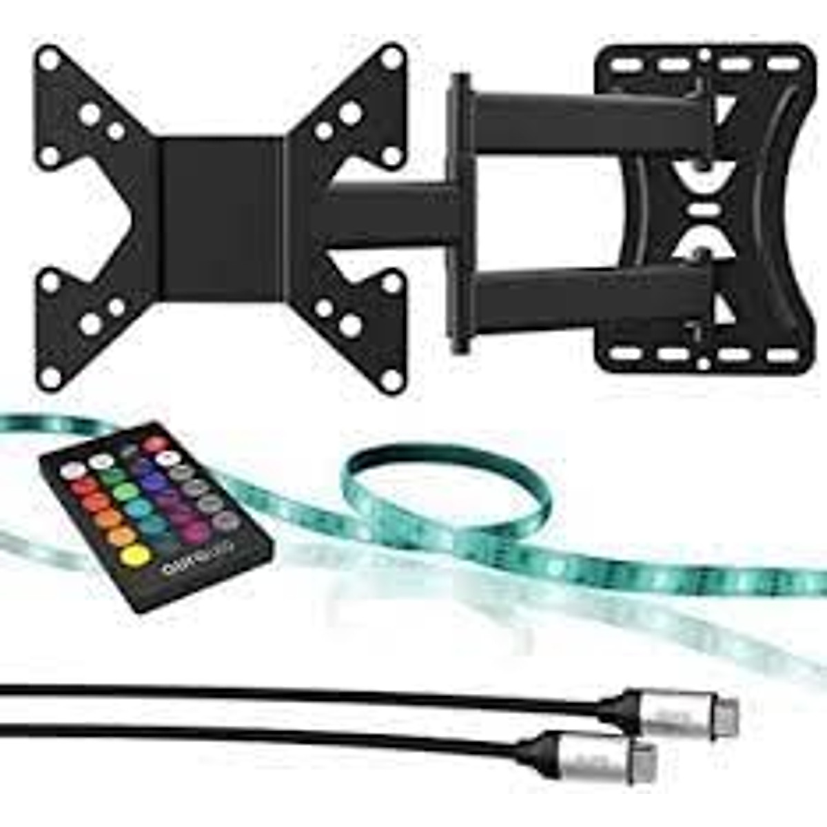 Hampton Bay Lighting Aura LED Color Home TV Mount Combo Pack, 55 inches