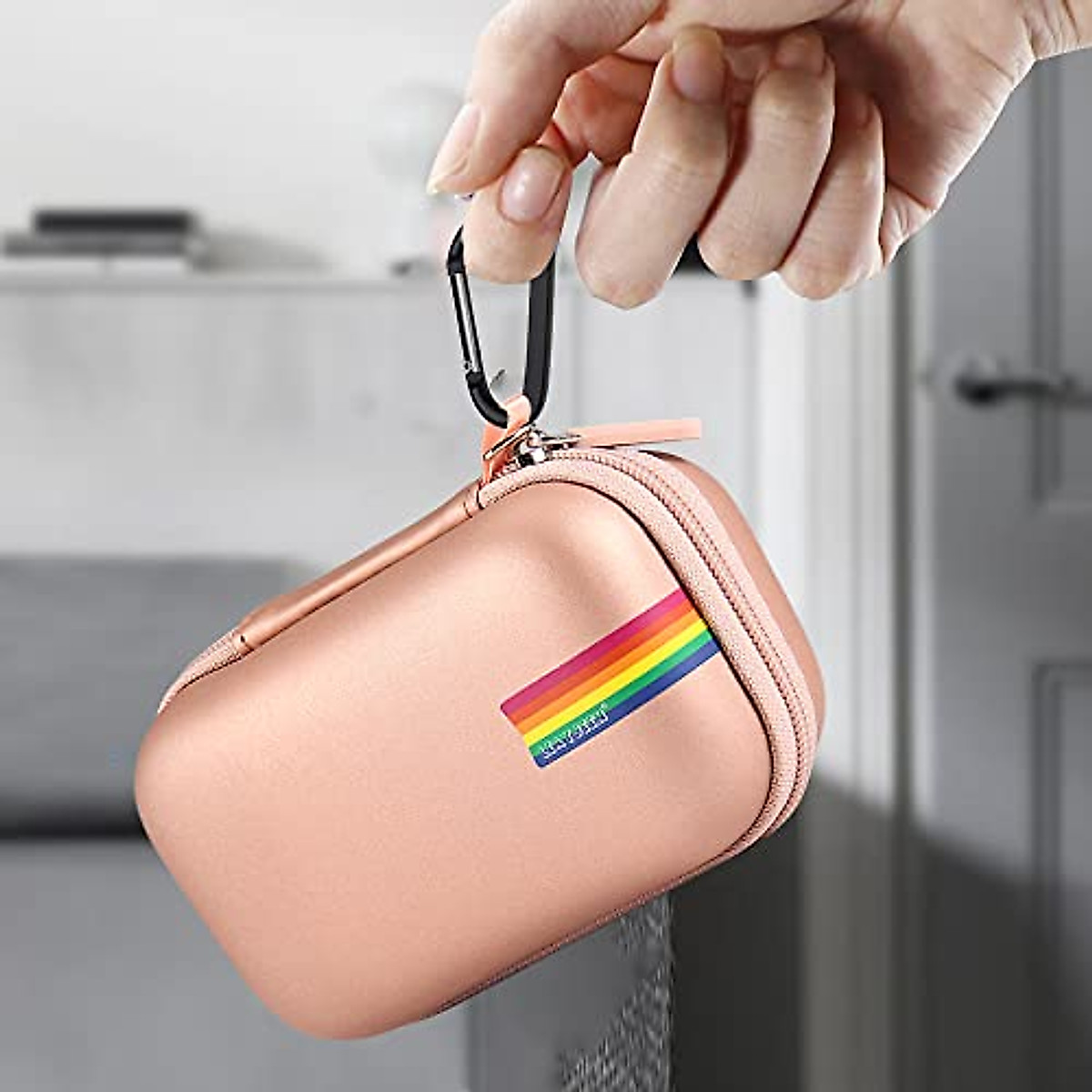 Leayjeen Kids Camera Case Compatible with Seckton/GKTZ/VATENIC/OZMI/PROGRACE/Nine Cube/Rindol/LC-dolida/Desuccus and More Digital Kid Camera Toy Gift (Case Only)