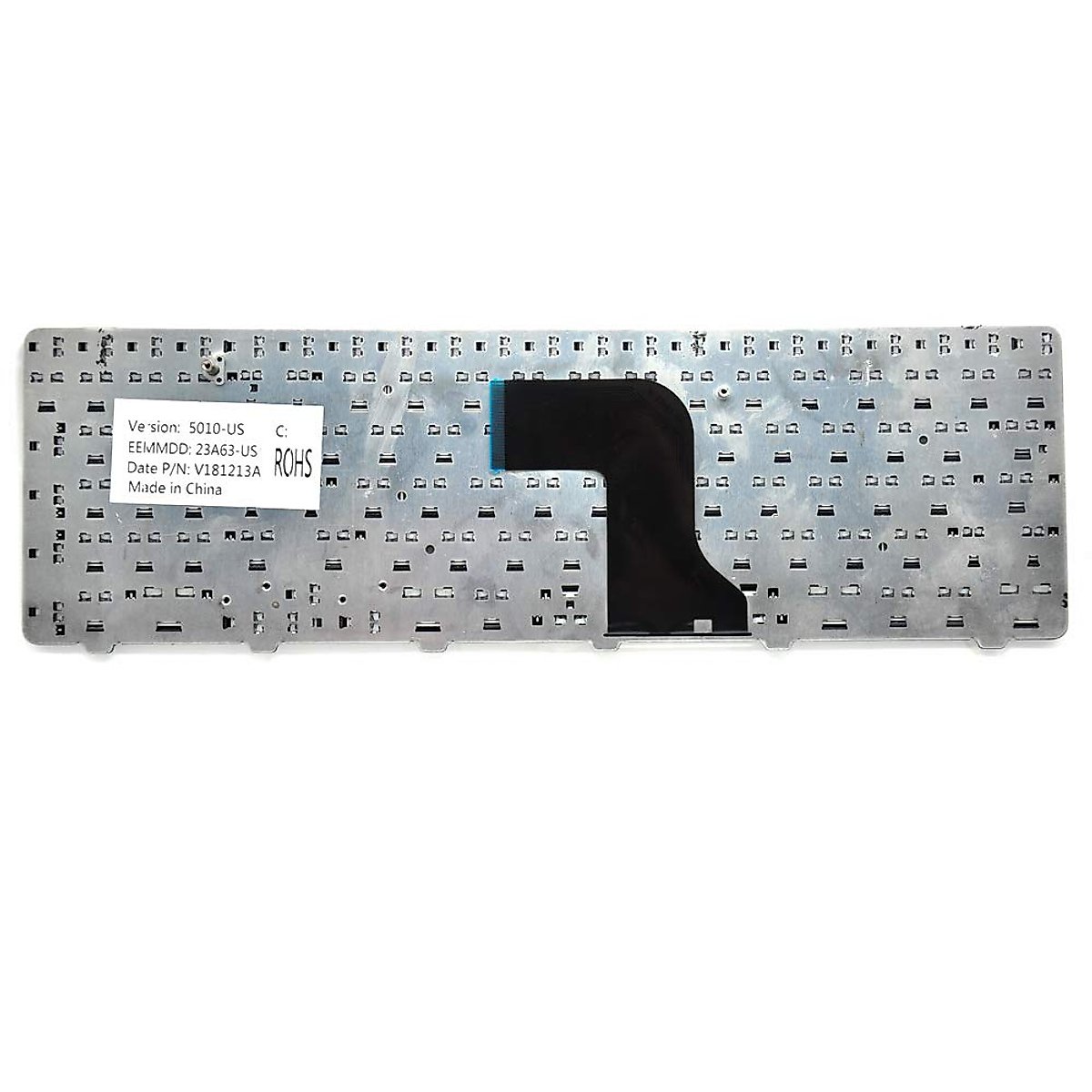 Padarsey Replacement Keyboard Compatible with Dell Inspiron 15R 5010 M5010 M501R N5010 Series Black US Layout, Compatible Part Number 09GT99 NSK-DRASW 96DJT 096DJT NSK-DRASW