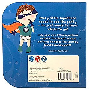 Potty Superhero: Get Ready For Big Boy Pants! Children's Potty Training Board Book
