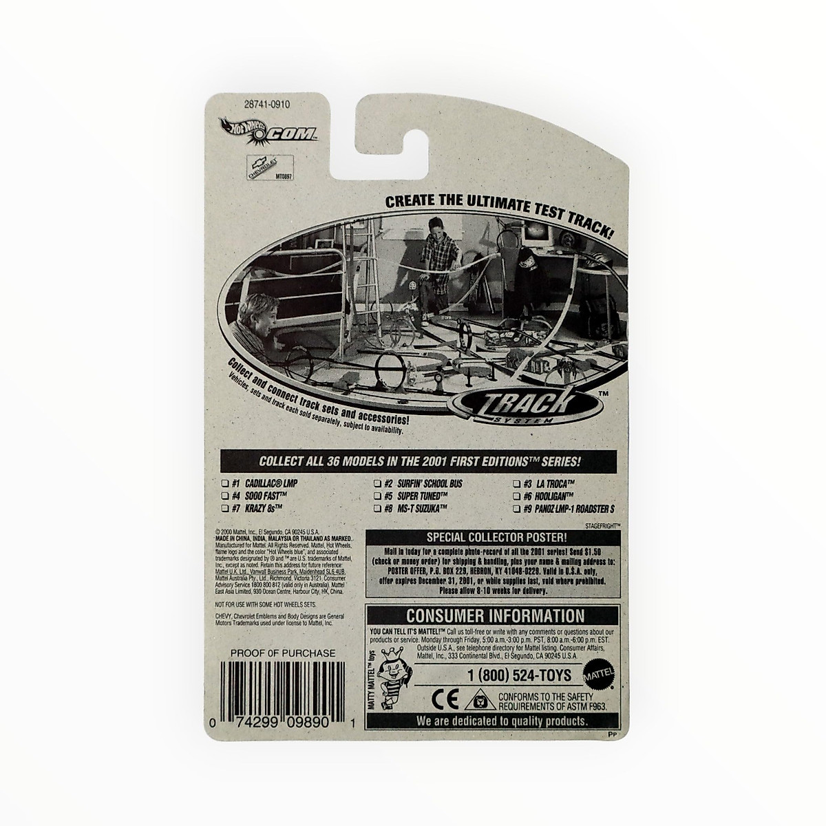 Mattel Hot Wheels 2001 First Editions La Troca No. 03/36