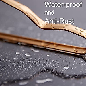 Premium Metal Shirt Hangers Durable Non-Slip Coat Hanger Heavy Duty Jacket Hangers Heavy Duty Hangers for Sweater Coat Shirt,10 Pack Gold