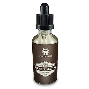 Glitterbeard by Beardaments- Beard Glitter with Beard Oil and Brush - 4 Colors Available (Green)