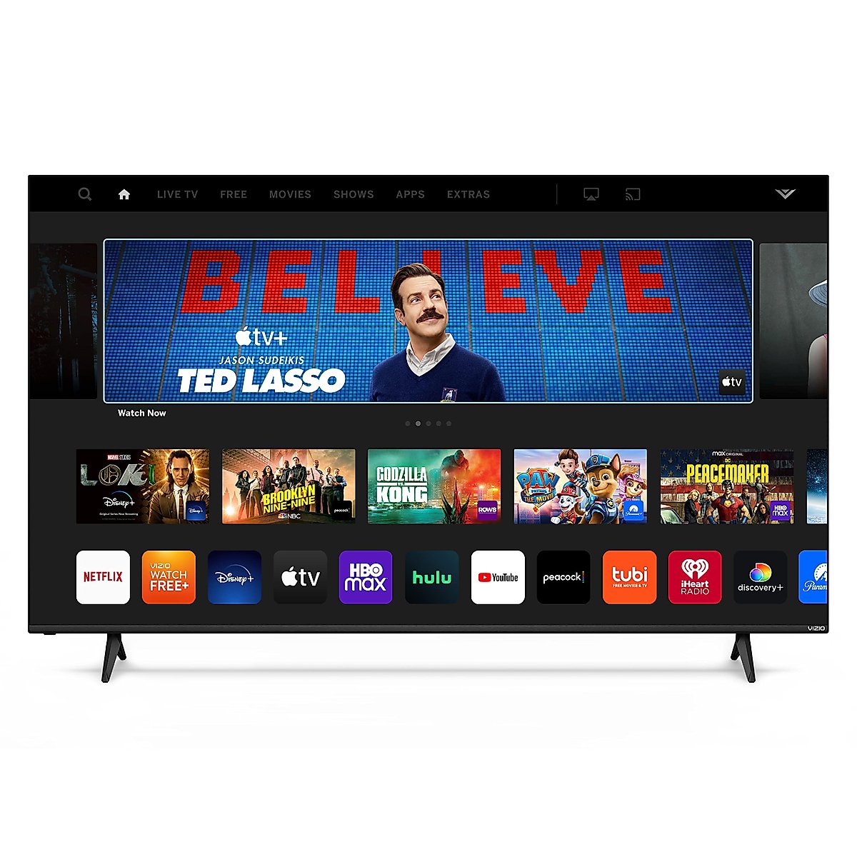 VIZIO 65-INCH Class V-Series - V655M-K04 - 4K Ultra HD - Smart TV WiFi 6E Tri-Band - Gaming - Dolby Vision HDR/HDR10+ - HDR/HDR10+ Bluetooth Capable - IQ Active Processor - Voice Remote (Renewed)