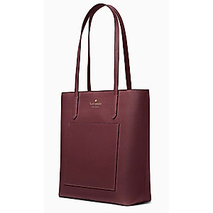 Kate Spade New York Daily Leather Tote (Deep Berry)