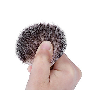 Faleto Stainless Steel Shaving Brush Stand Holder and Soap Bowl Mug Set for Safety Razor Brush