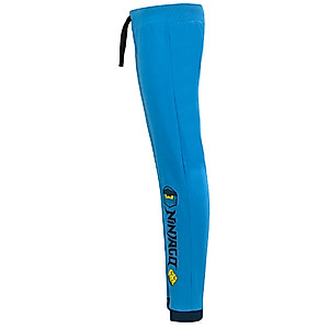 LEGO Ninjago Boys Pants Sets, Ninjago Pullover Hoodie Tee and Pants Sets for Boys (Blue, 7)