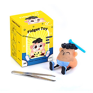 Angel's Wonderland Blue Kiss Blackheads Remover, Pimple Popper as Valentine's Day Gag Gift, Stress Relief Hair Pulling Toy