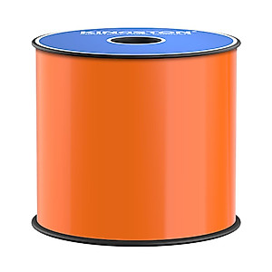 Premium Vinyl Label Tape for DuraLabel, LabelTac, VnM SignMaker, SafetyPro, Viscom and Others, Orange, 4" x 150'