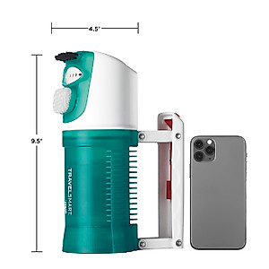 Conair Travel Steamer for Clothes, Mini Garment Steamer, Fabric Steamer in Green by Travel Smart