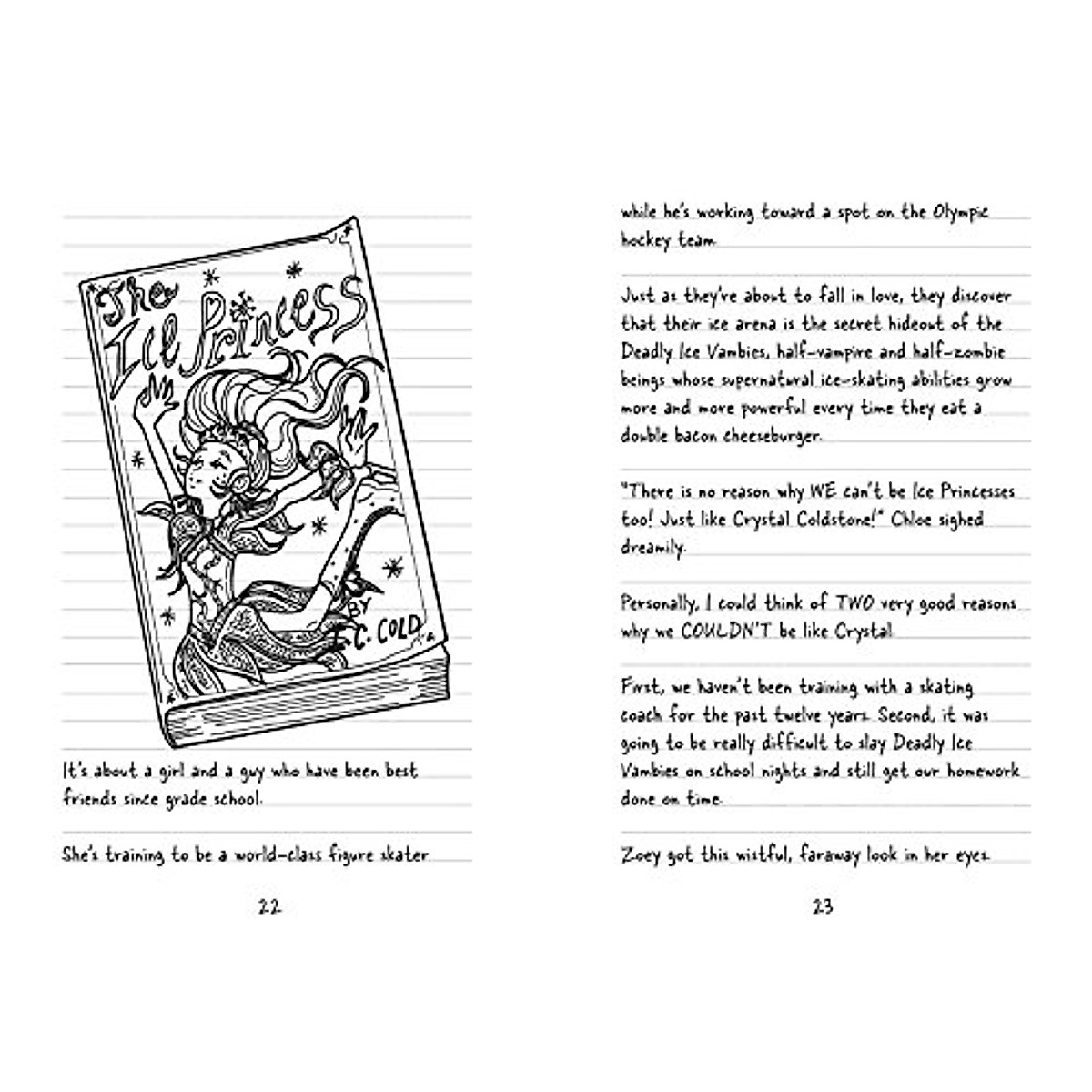 Tales from a Not-So-Graceful Ice Princess (Dork Diaries, No. 4)