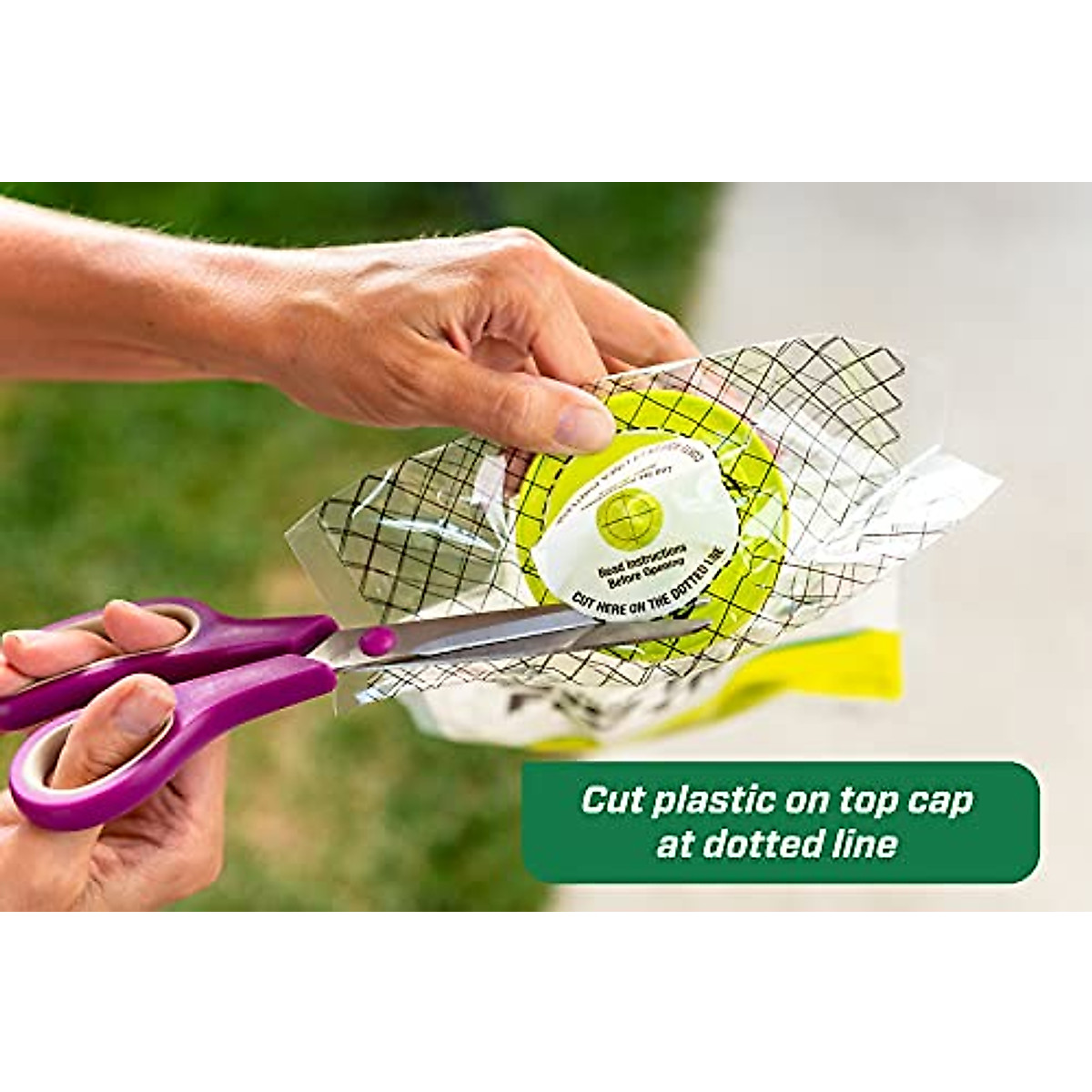 RESCUE! Big Bag Fly Trap – Disposable, Outdoor Use - 10 Traps